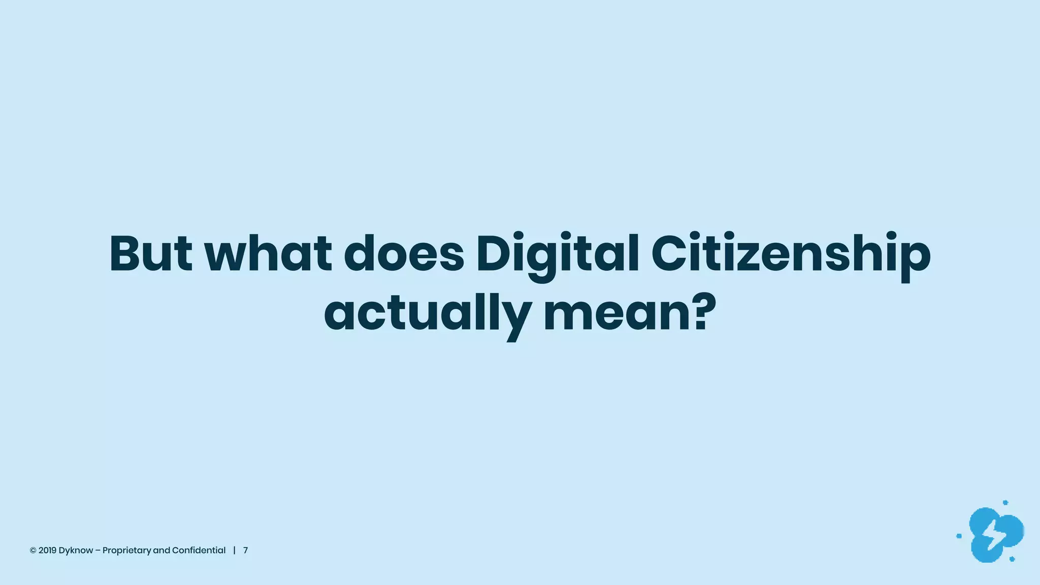 What Is Digital Citizenship? | PPT