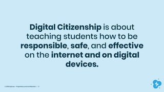 What Is Digital Citizenship? | PPT