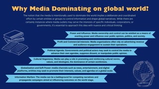 Global media as a tool of Global Dominance | PDF