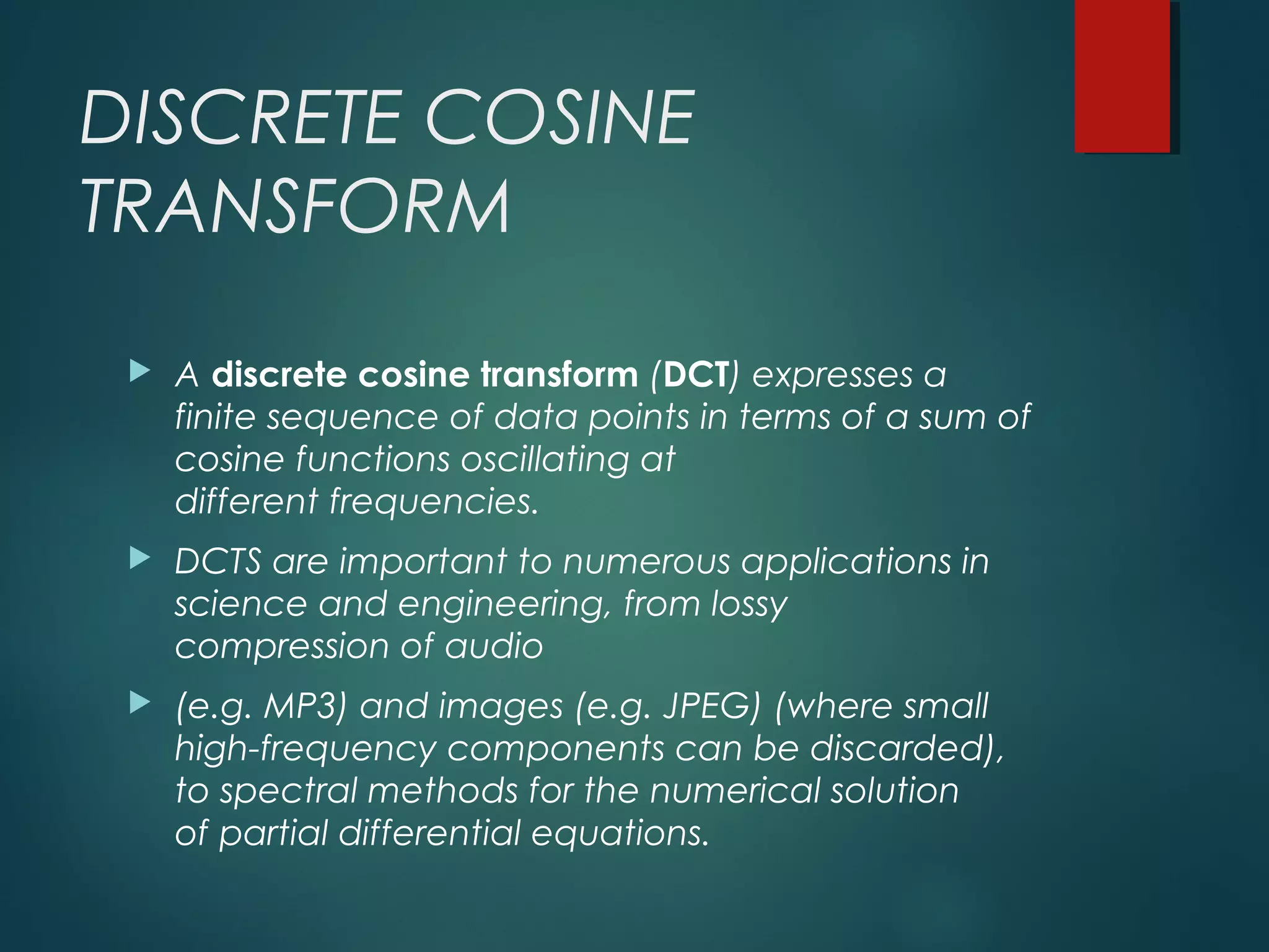 Basics of edge detection and forier transform | PPT