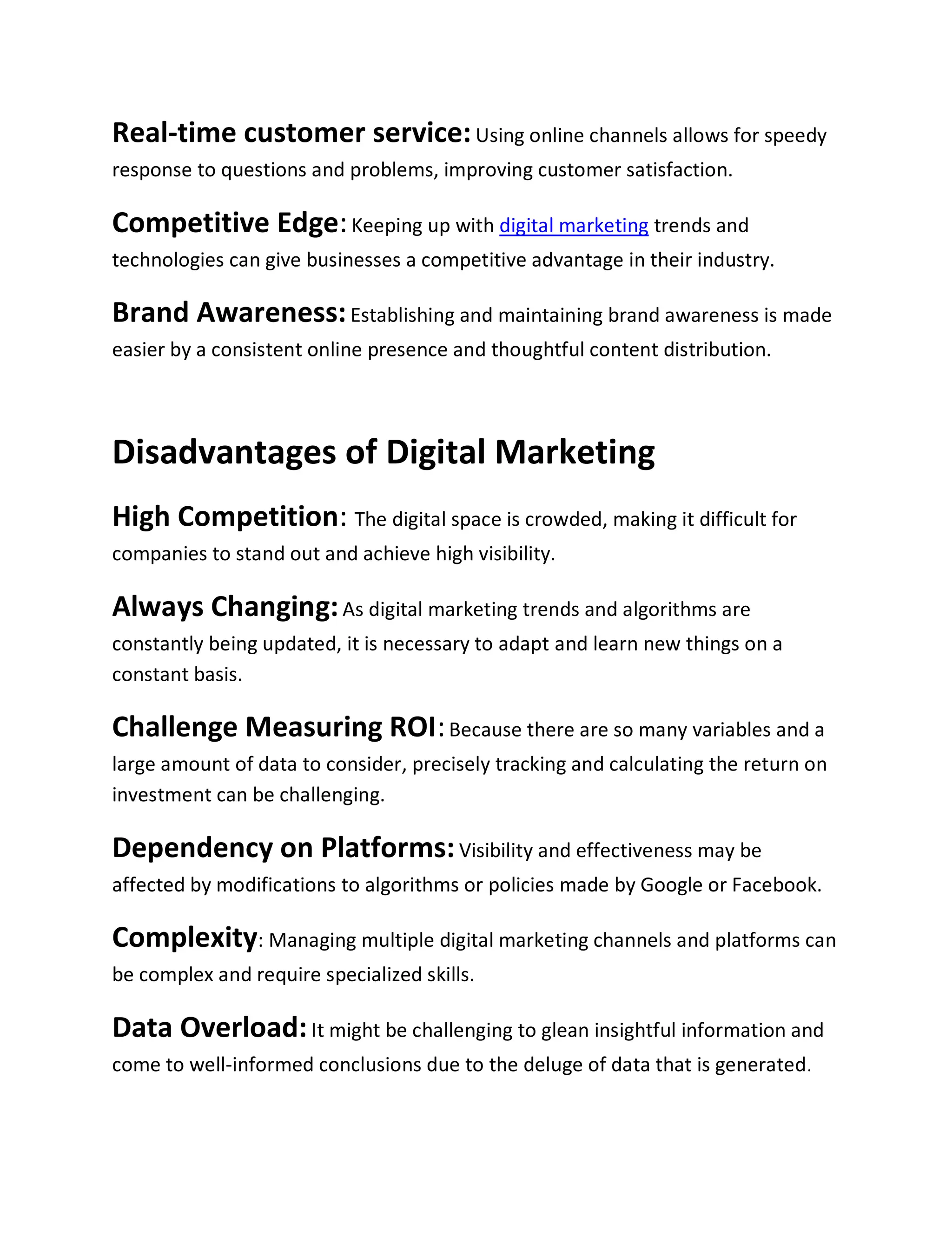 What is Digital Marketing ? Its benefits , advantages and disadvantages ...