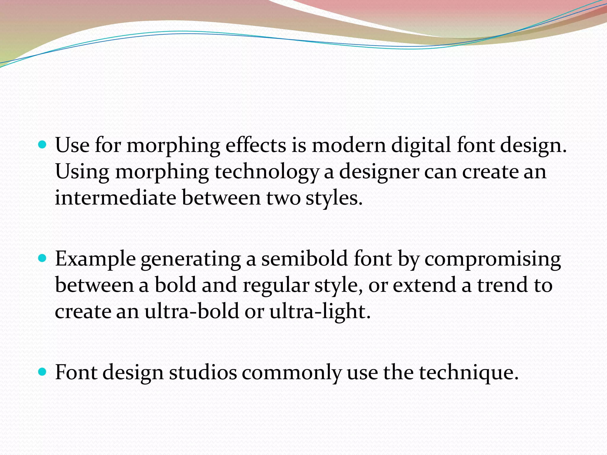 What is Digital Morphing and Its Techniques | PPTX