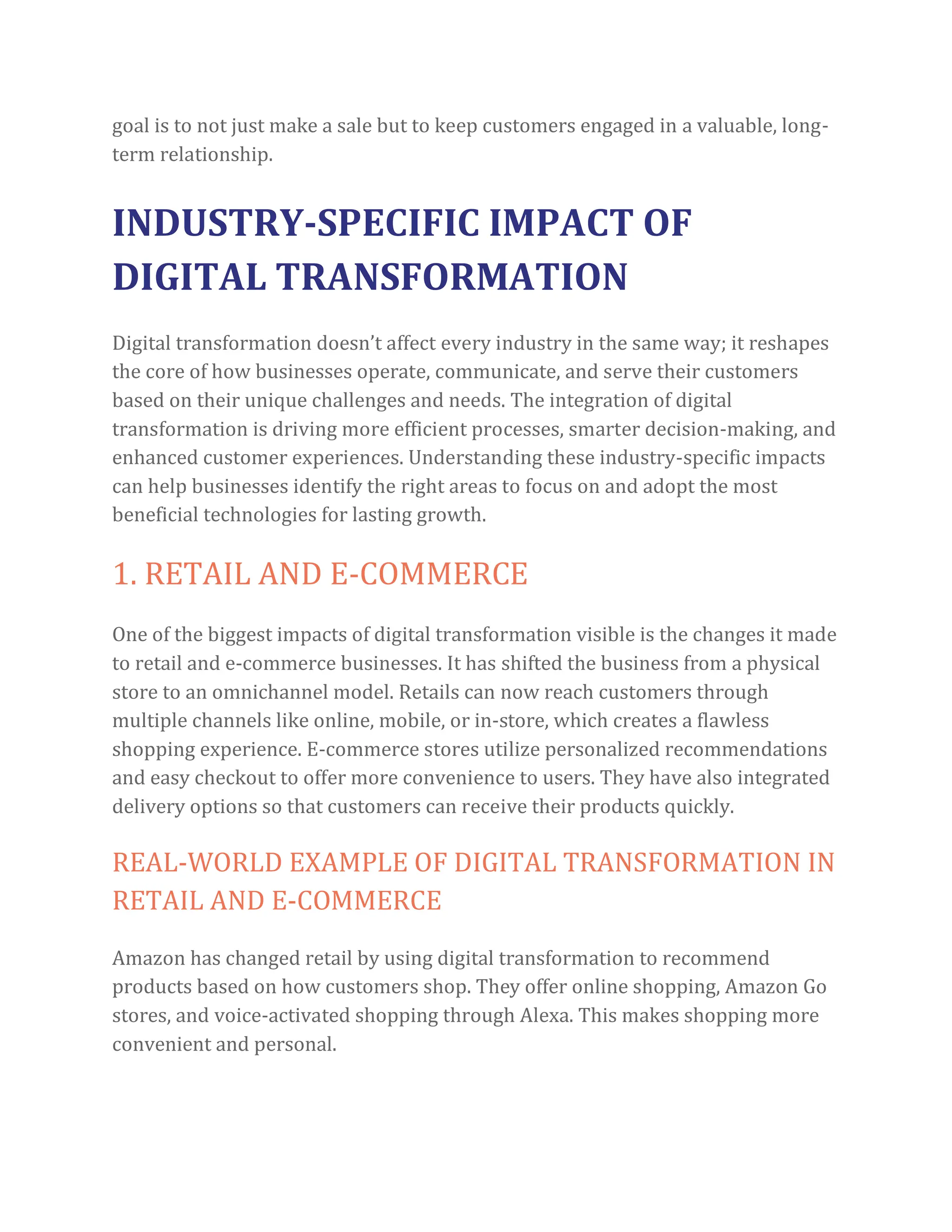 What is Digital Transformation and Why It Is Important for Businesses? | PDF