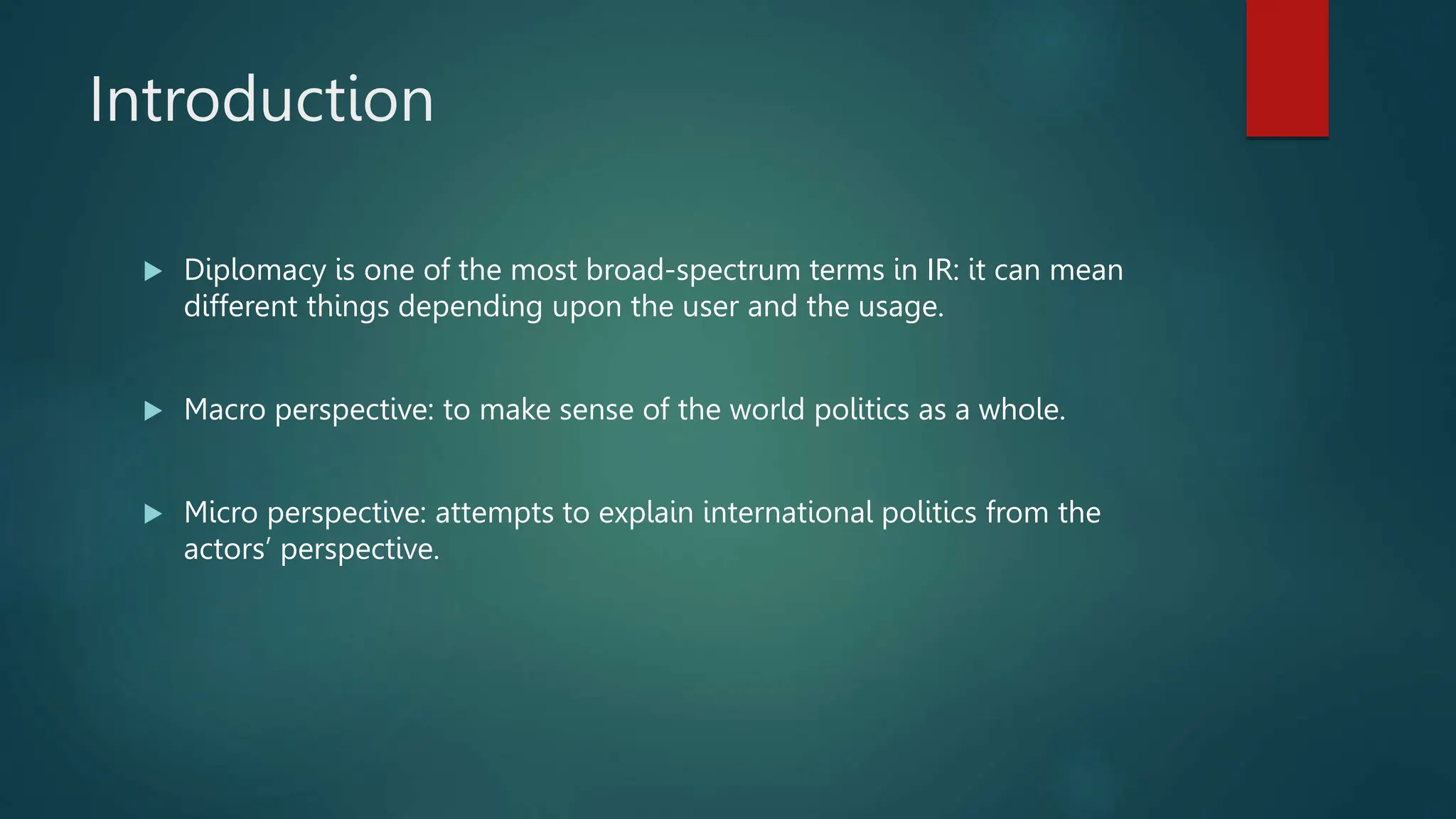 What is Diplomacy, Presentation on Diplomacy.pptx