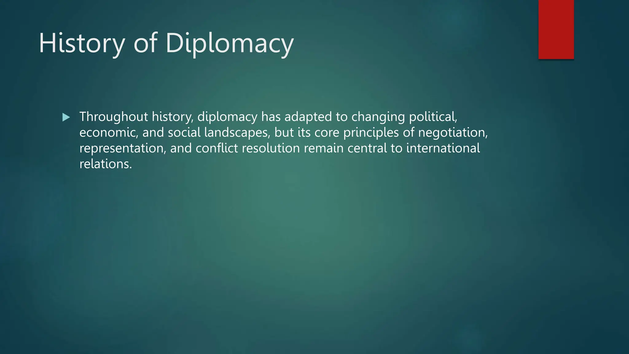 What is Diplomacy, Presentation on Diplomacy.pptx