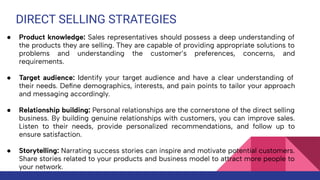 what is direct selling | PDF
