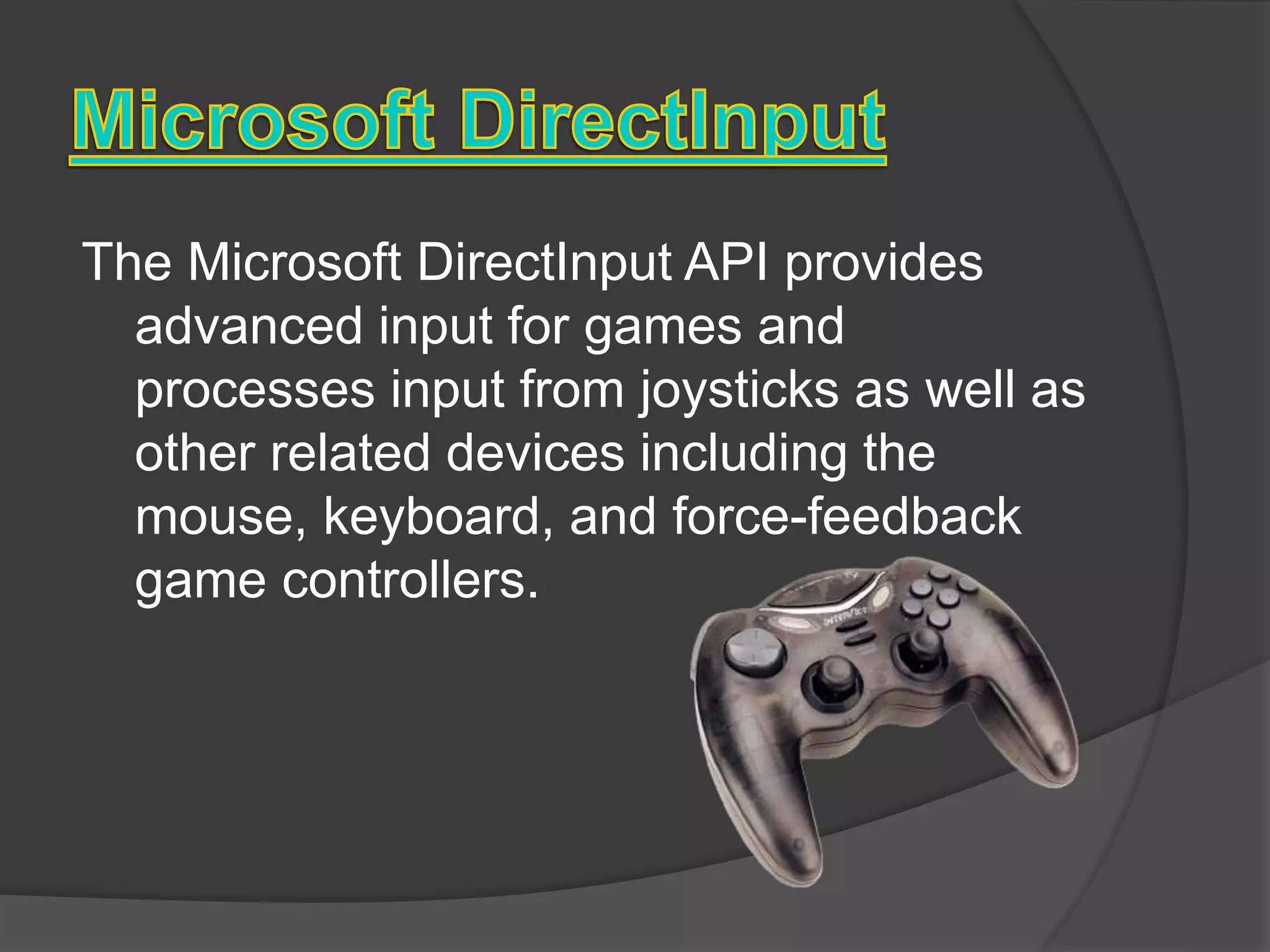 What is direct X ? | PPT