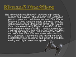 What is direct X ? | PPT