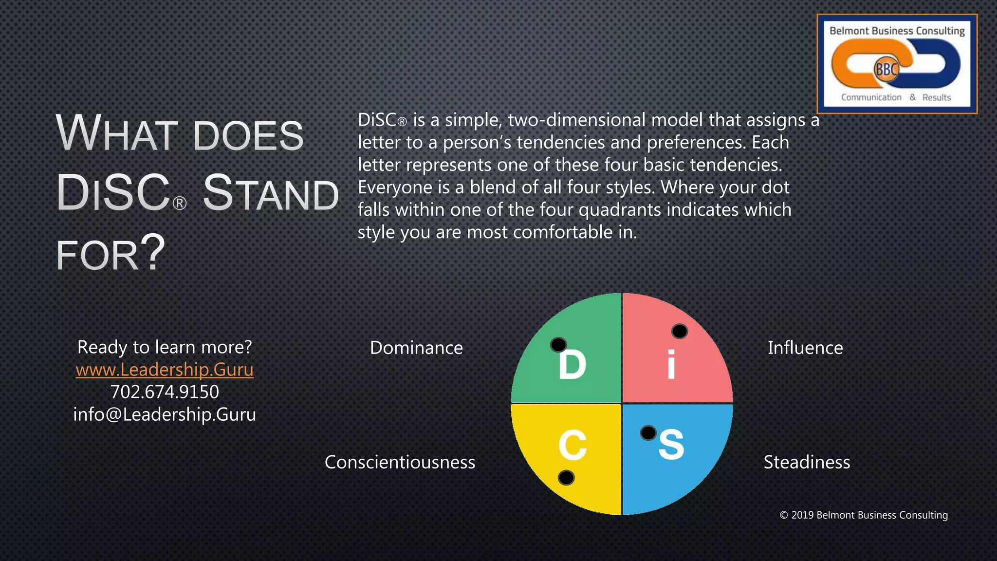 What is DiSC | PPT