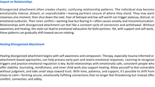 What Is Disorganized Attachment and Causes of it? | PDF