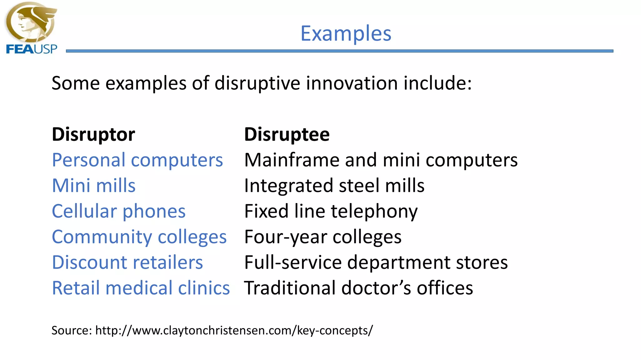 What is disruptive innovation? | PDF