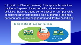 WHAT IS DISTANCE LEARNING AND ITS TYPES. | PPTX