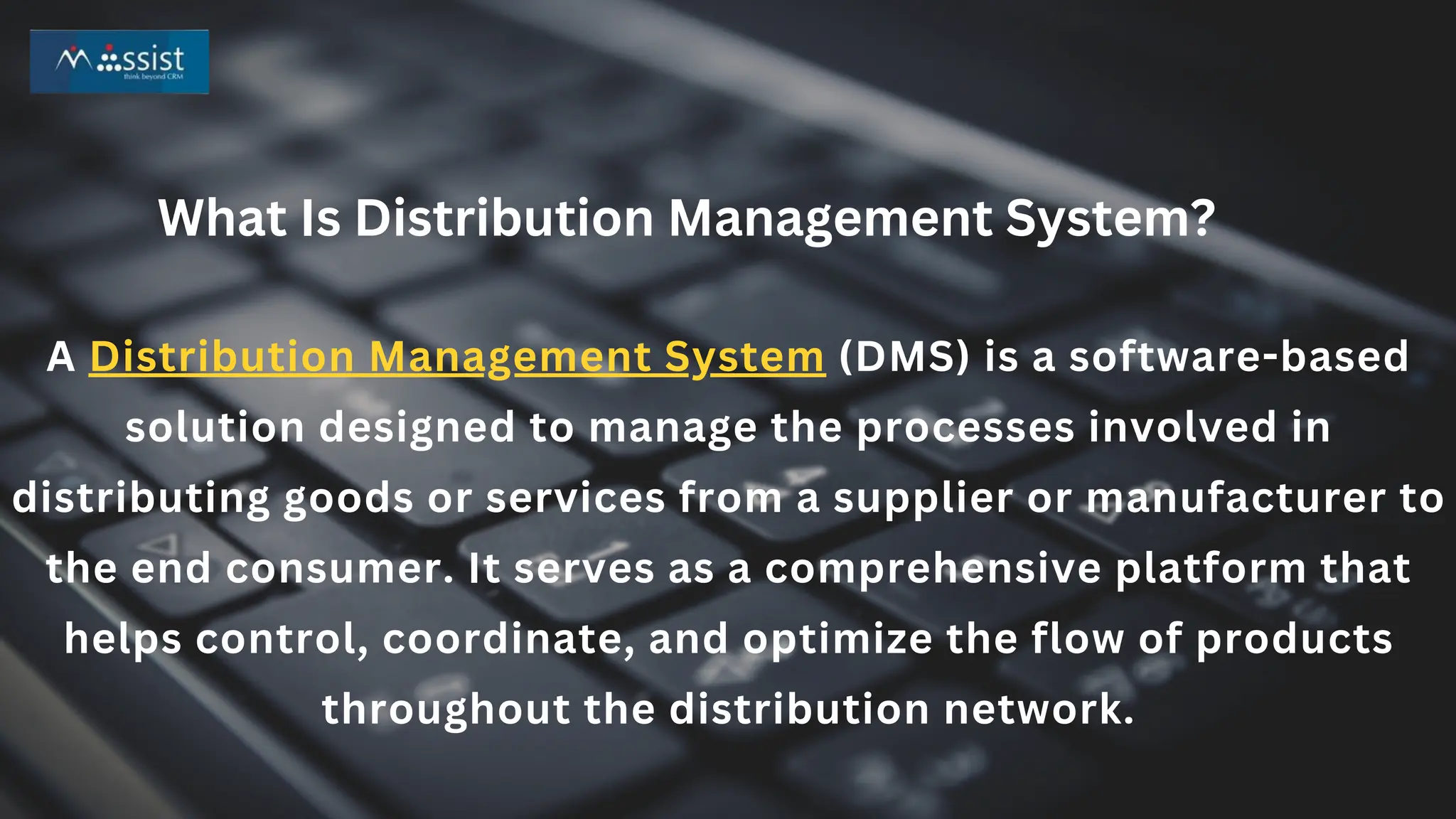 What Is Distribution Management System | PDF
