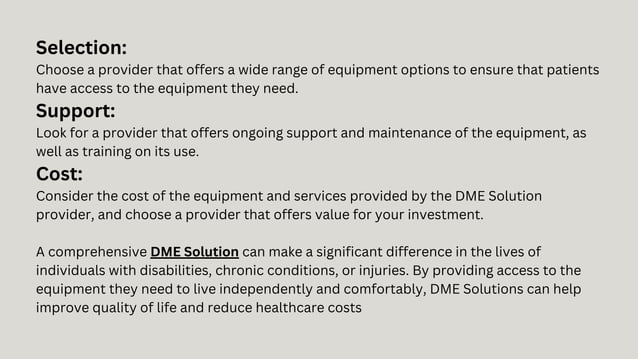 What is DME Solution.pdf