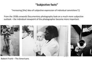 What is documentary photography? | PPT