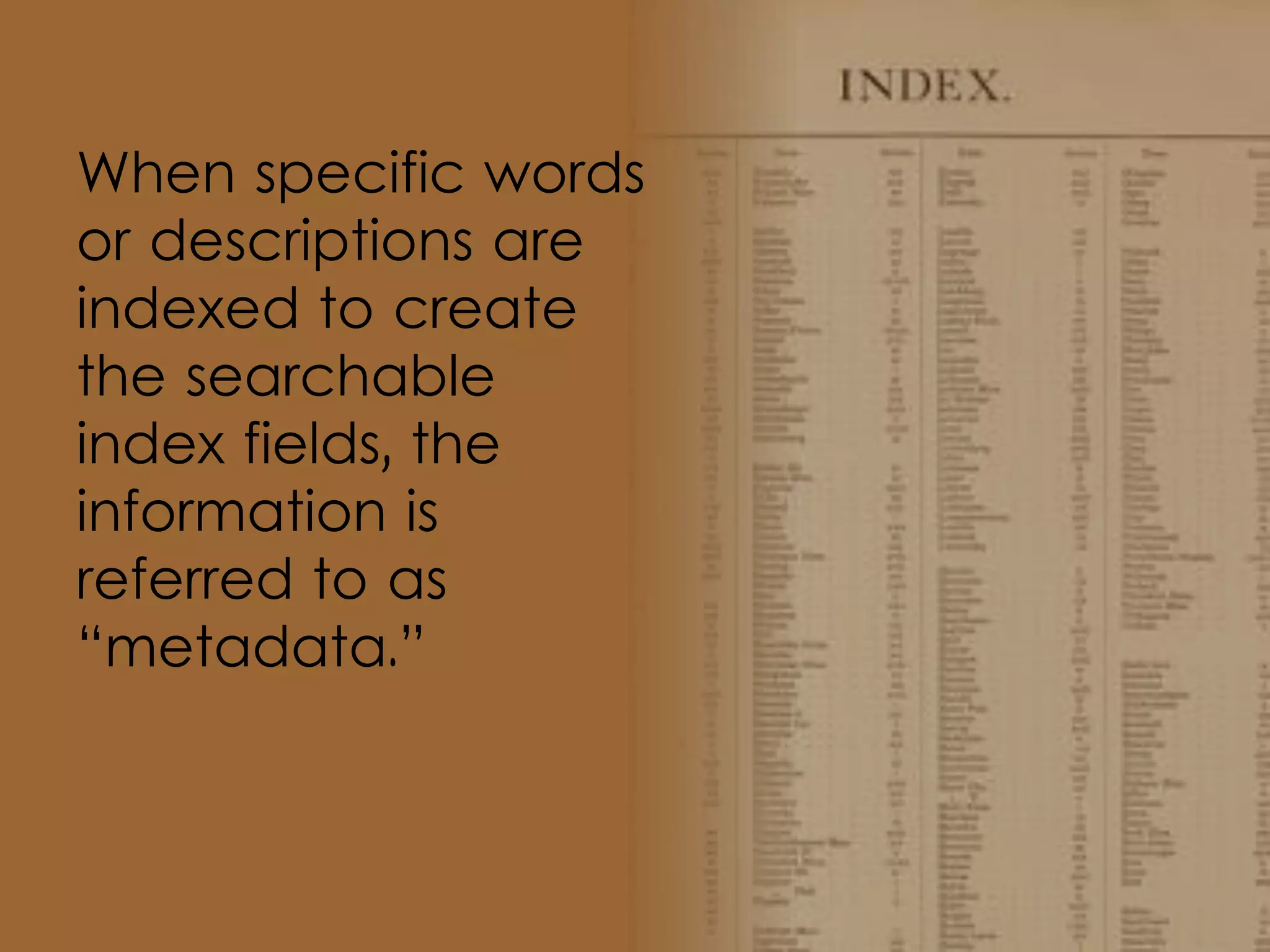 What Is Document Indexing A Tutorial For Intelligent Data Capture Ppt