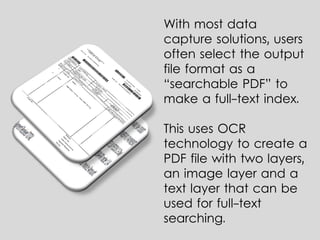What is Document Indexing? A tutorial for intelligent data capture. | PPT