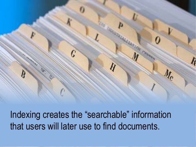 What is Document Indexing? A tutorial for intelligent data capture.