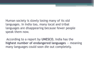 Is the Dogri language losing resonance in India? | PPTX