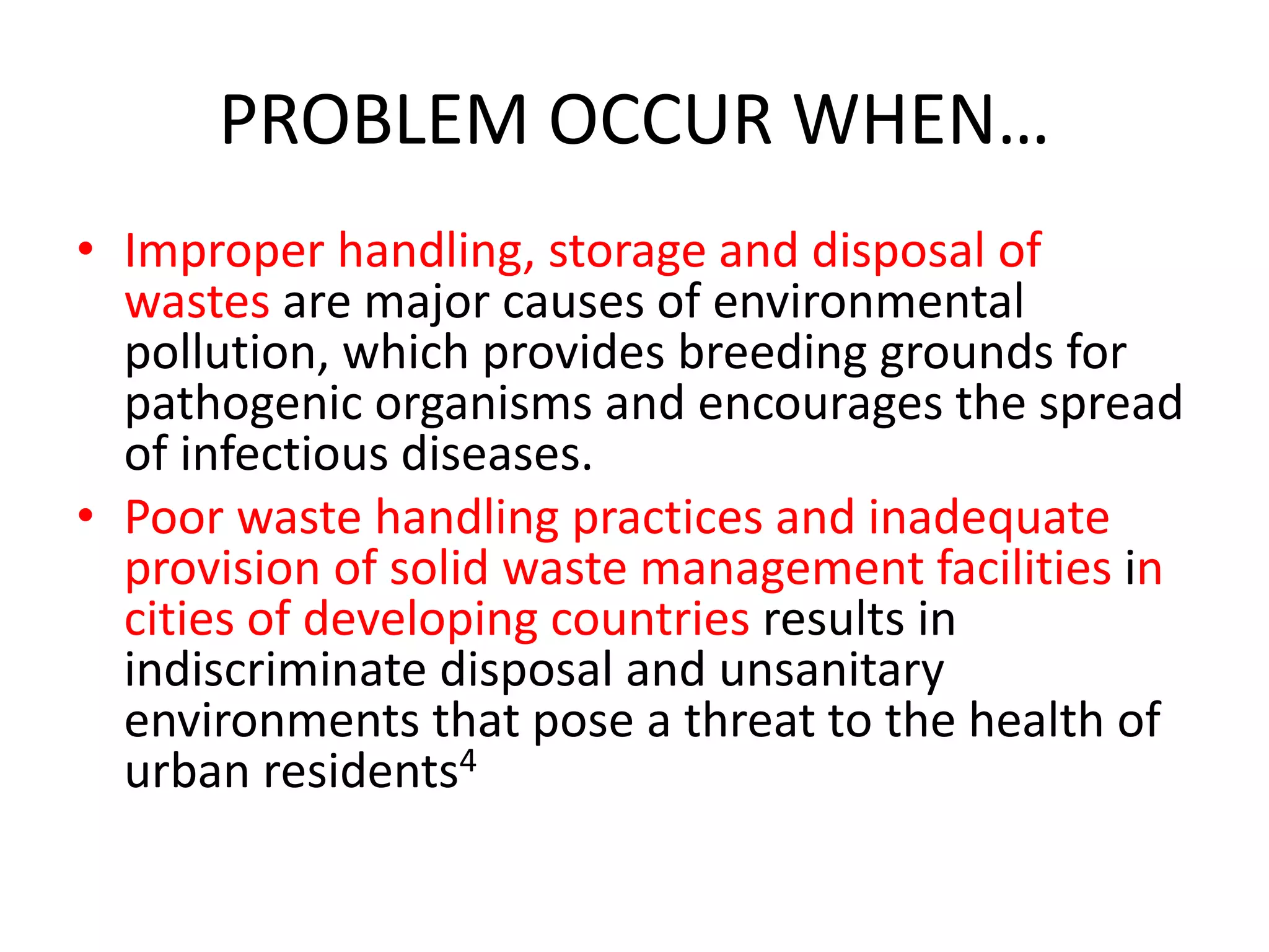 What is domestic waste | PPTX