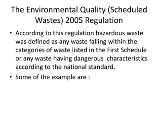 What is domestic waste | PPTX