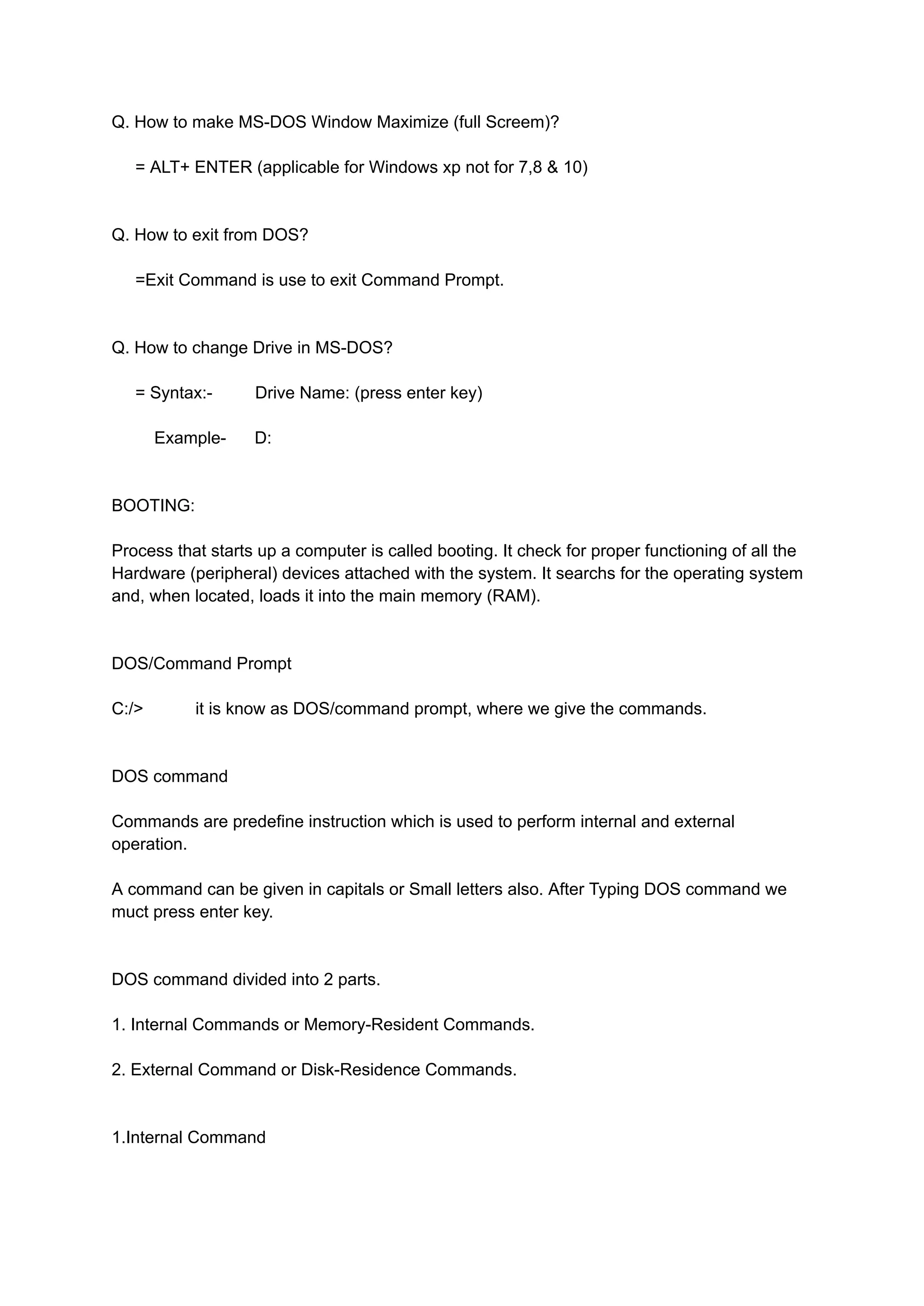 What is DOS (Disk Operating System).pdf