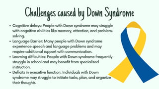 What is Down Syndrome? Causes, Symptoms and Treatment | Solh Wellness | PDF