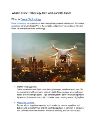 _What is Drone Technology, How works and It’s Future.pdf
