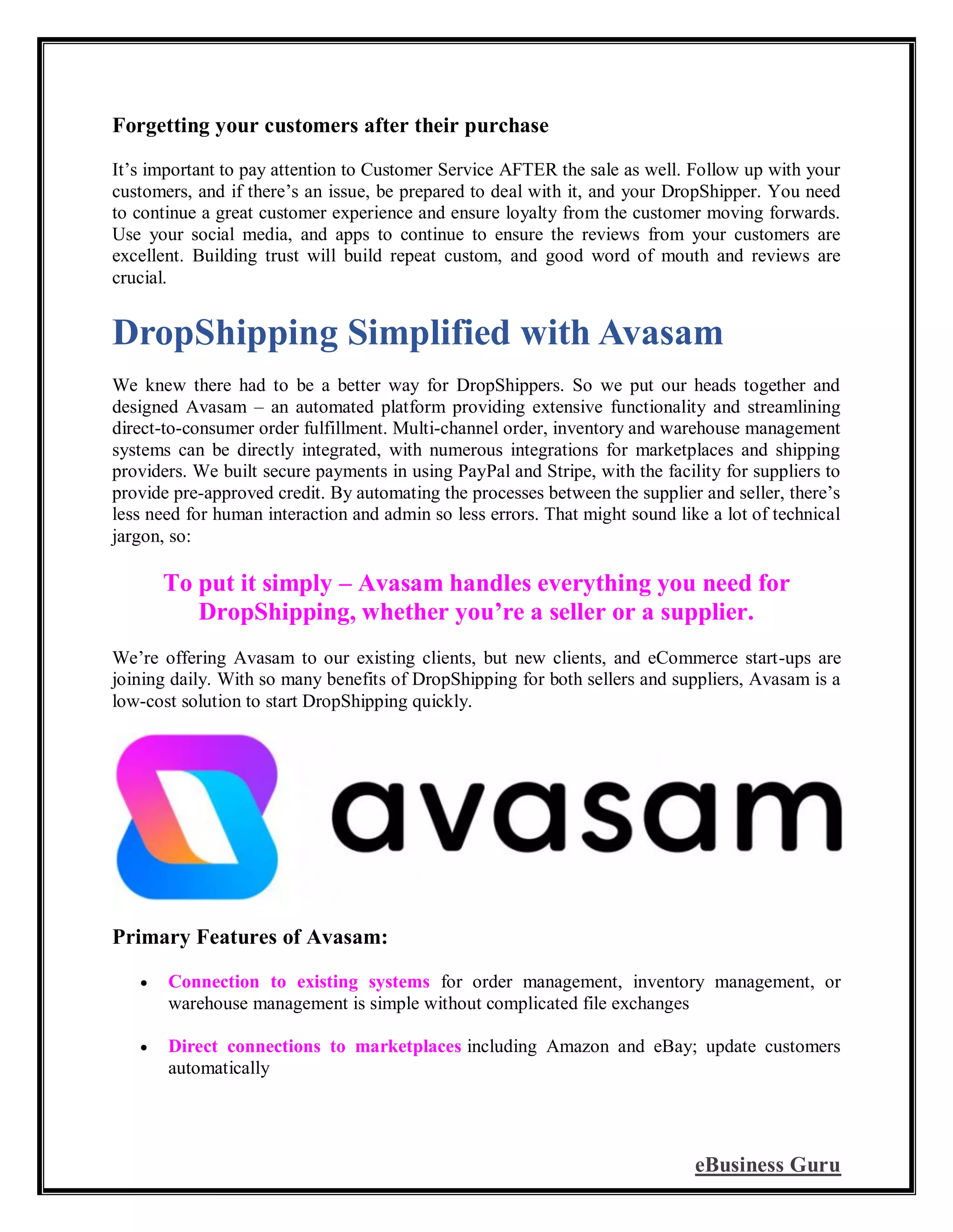 What is DropShipping? | PDF