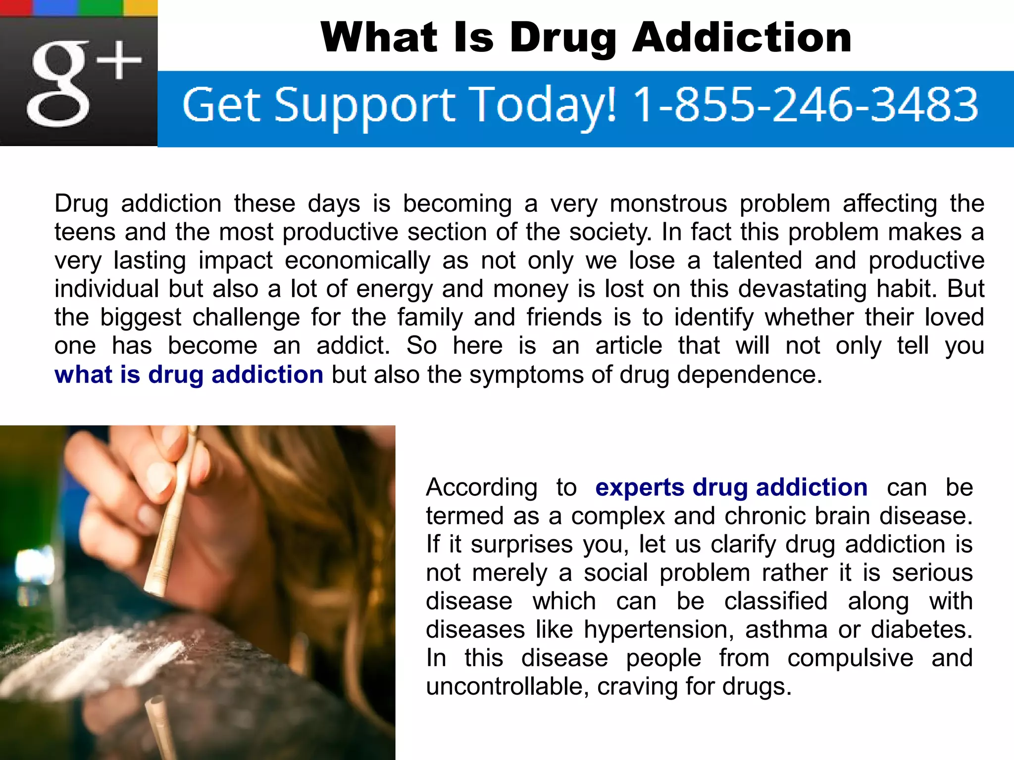 What Is Drug Addiction | PPT
