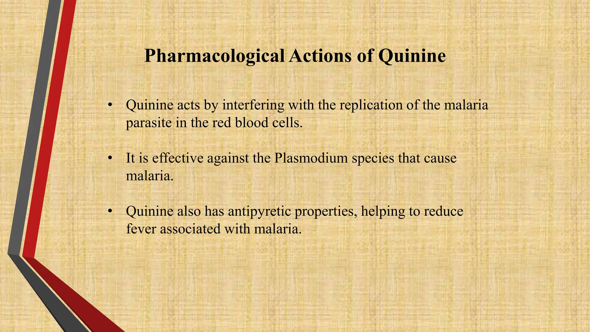 What Is Drug Quinine / chemistry presentation.pptx