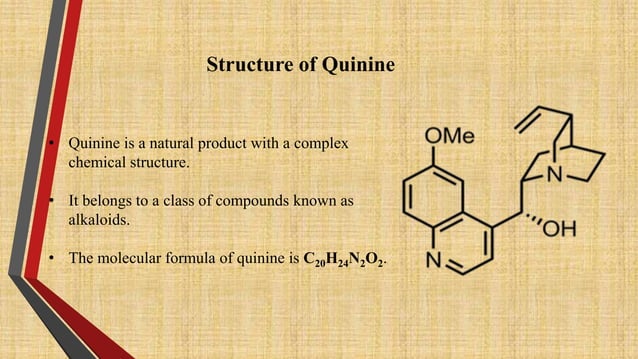 What Is Drug Quinine / chemistry presentation.pptx