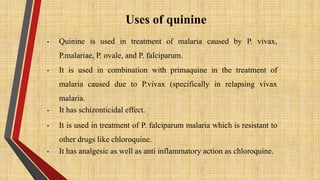 What Is Drug Quinine / chemistry presentation.pptx