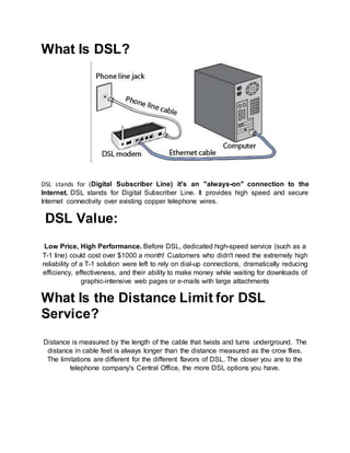 DSL (Digital subscriber line) | PDF