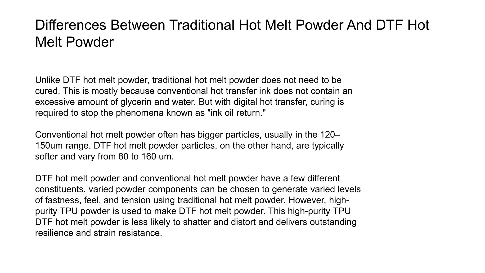 What is DTF Hot Melt Powder.pptx