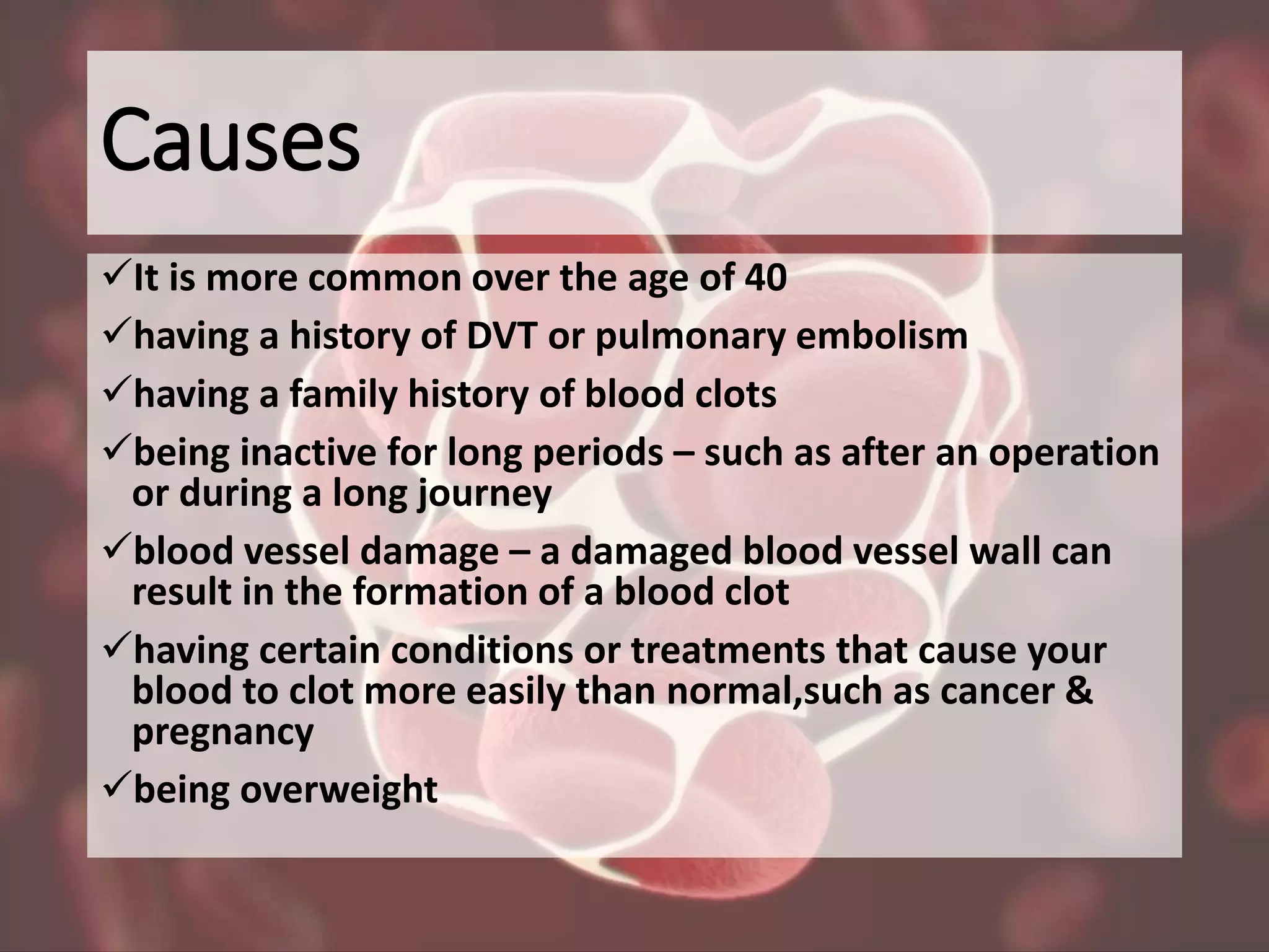What is DVT? | PPTX