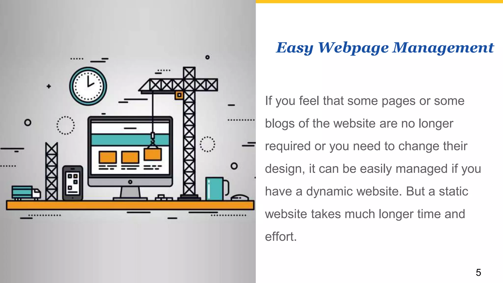 What is Dynamic Website and its Benefits | PPT