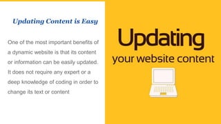 What is Dynamic Website and its Benefits | PPT