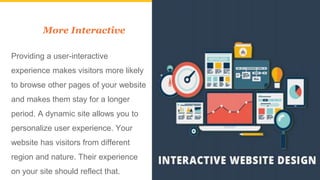 What is Dynamic Website and its Benefits | PPT