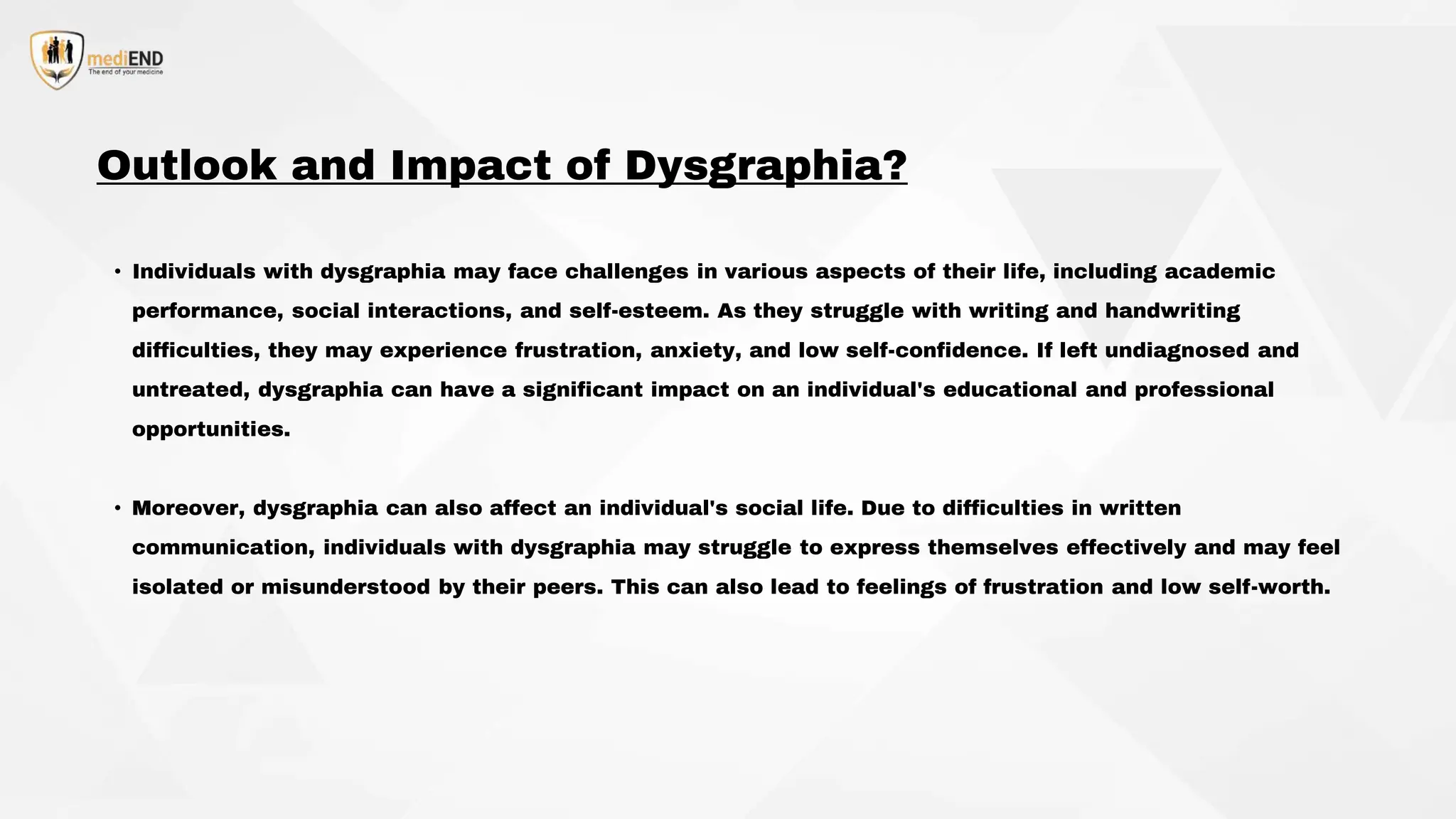 What is Dysgraphia and Treatment? Symptoms& more | PPT