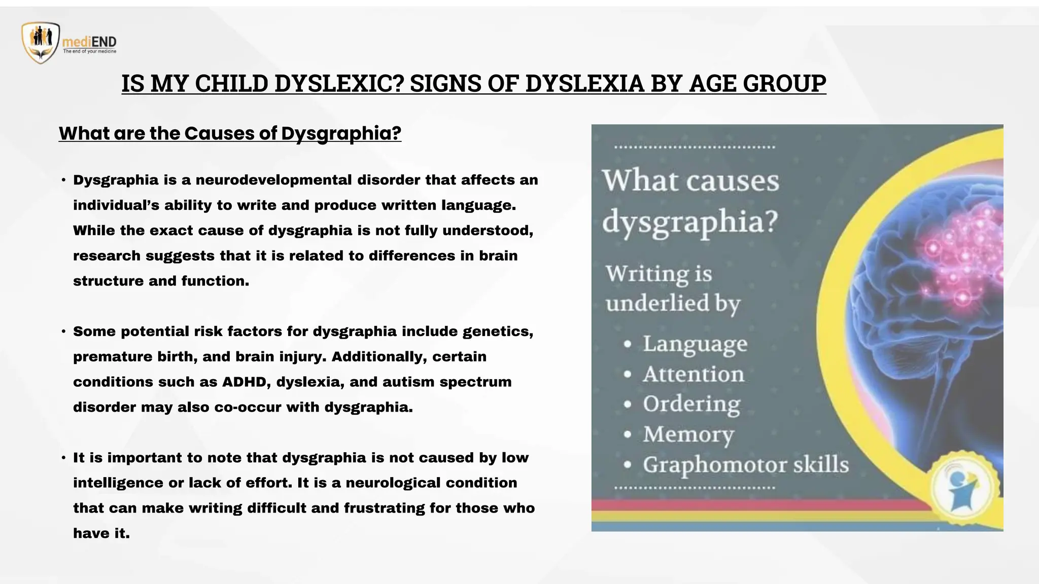 What is Dysgraphia and Treatment? Symptoms& more | PDF