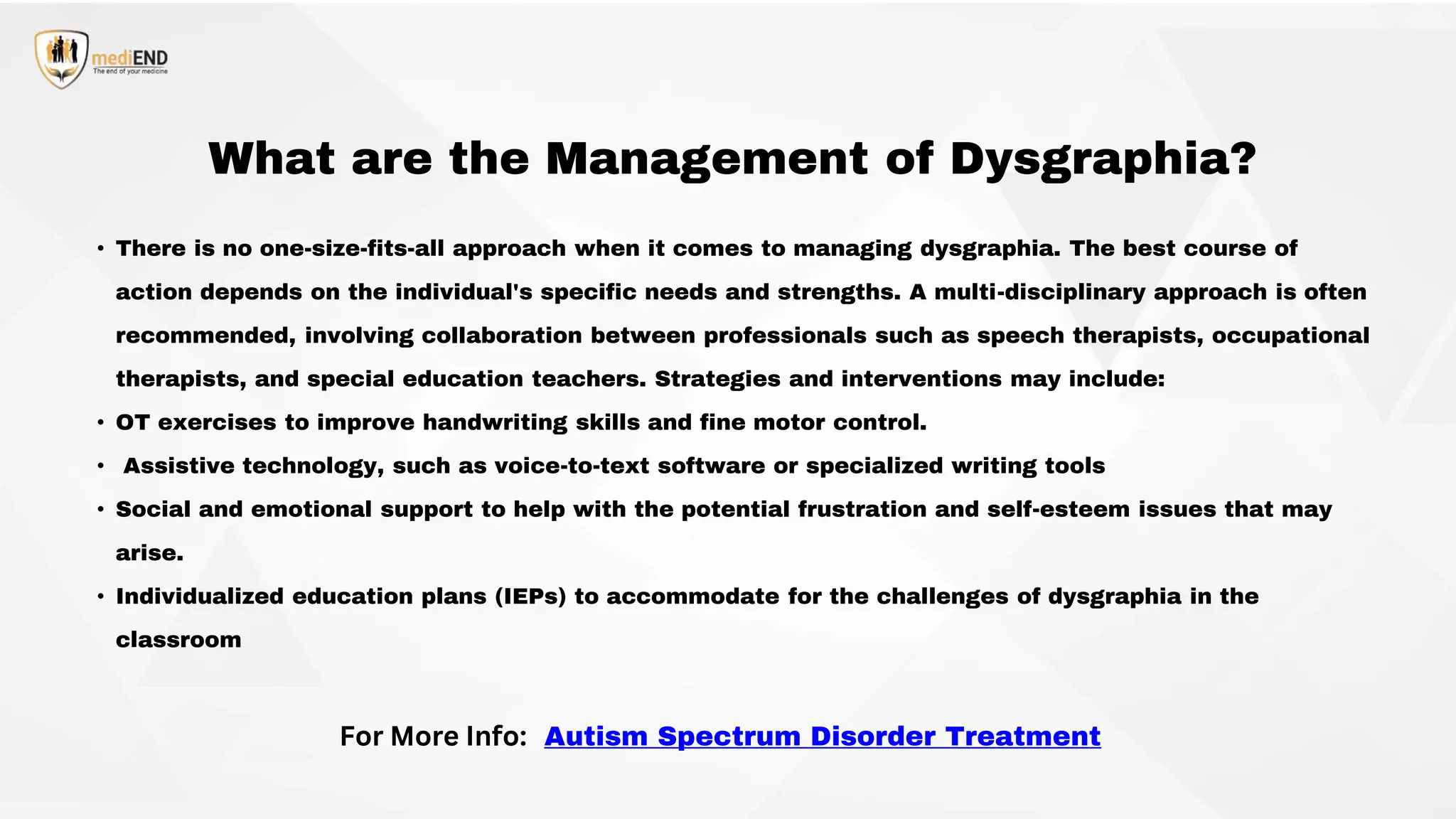 What is Dysgraphia and Treatment? Symptoms& more | PDF