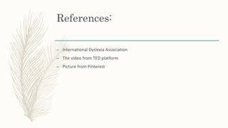 What is dyslexia | PPTX
