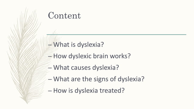 What is dyslexia | PPT