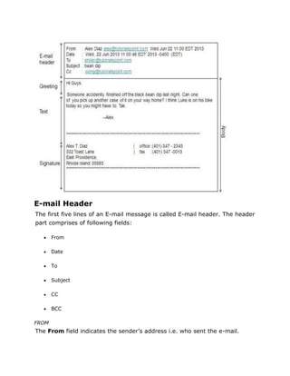What is e mail | PDF