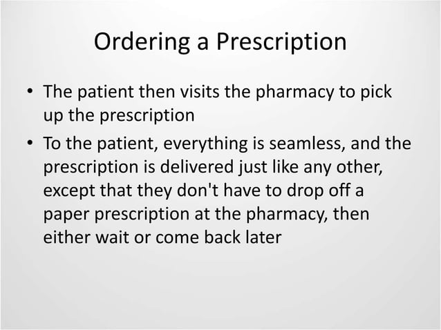 What Is E-Prescribing? | PPTX