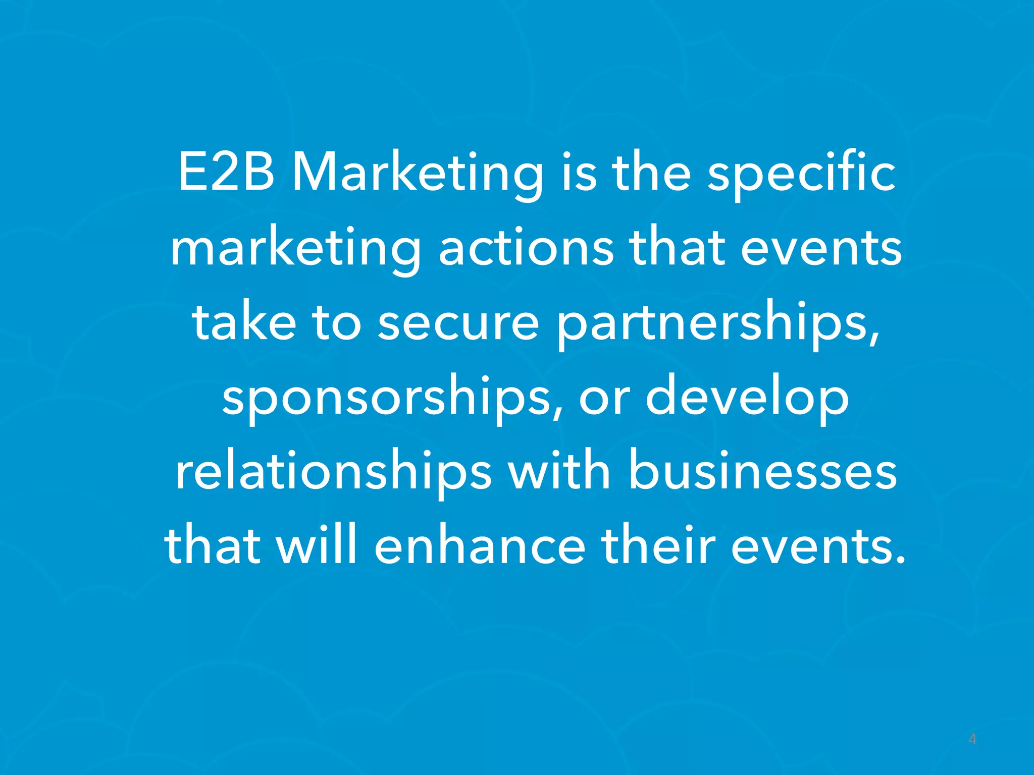 What Is E2b Marketing Pdf
