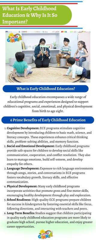 What Is Early Childhood Education & Why Is It So Important | PDF