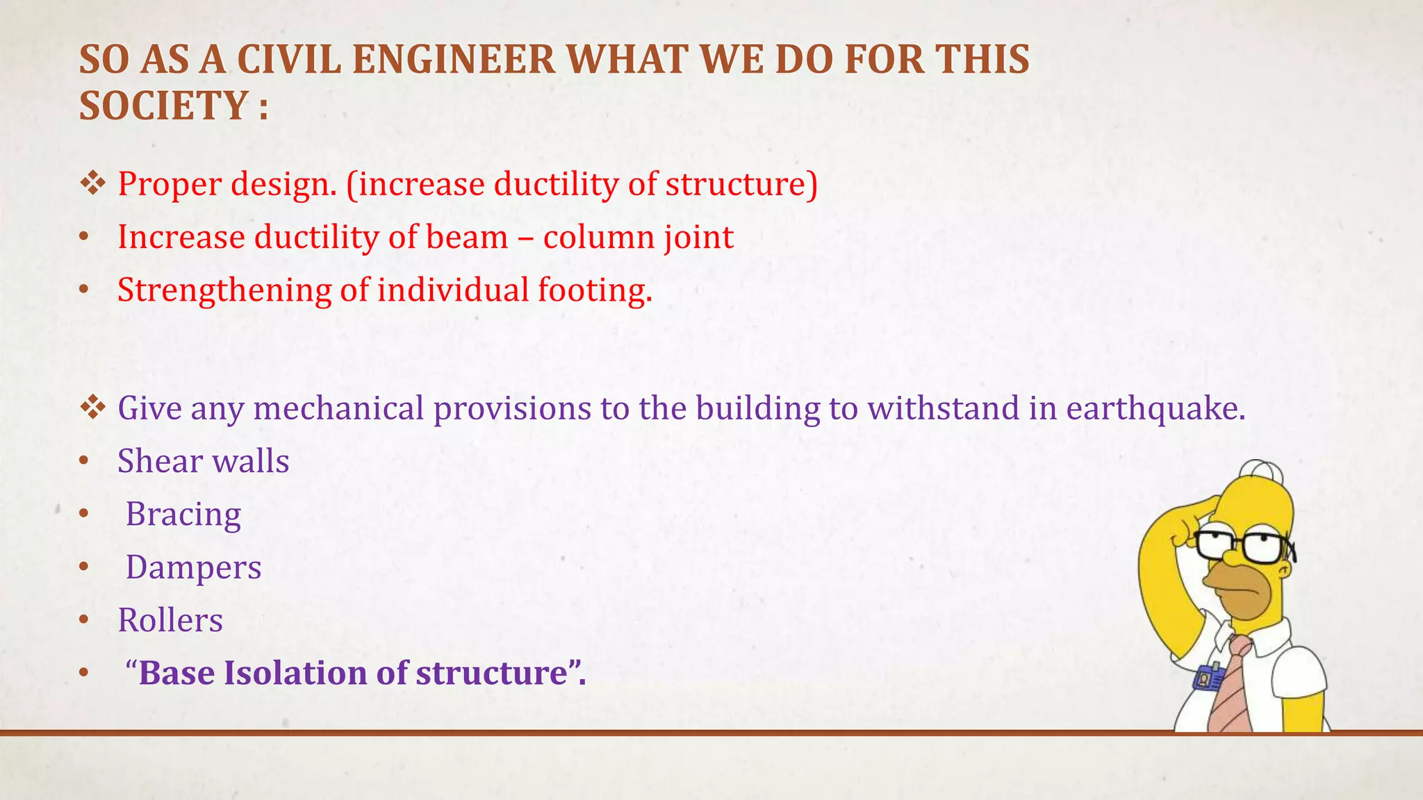 Base Isolation of Structure. | PPTX | Civil Engineering Industry ...