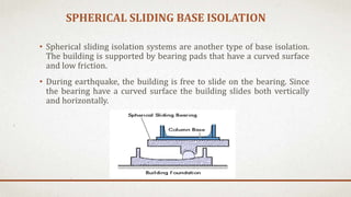 Base Isolation of Structure. | PPTX | Civil Engineering Industry | Industries